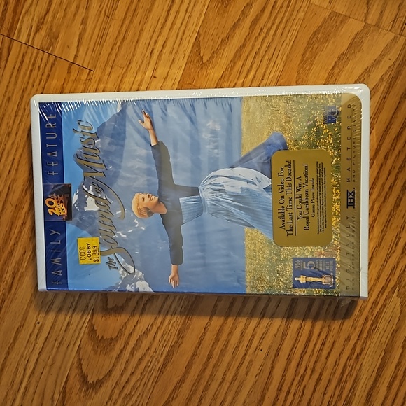 20th Century Studios | Media | Vintage Sound Of Music Vhs Sealed 2th Century Fox Family Feature ...
